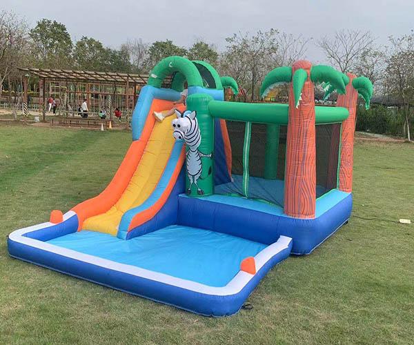 Small Inflatable Bounce House Customized Design For Indoor Playground ...